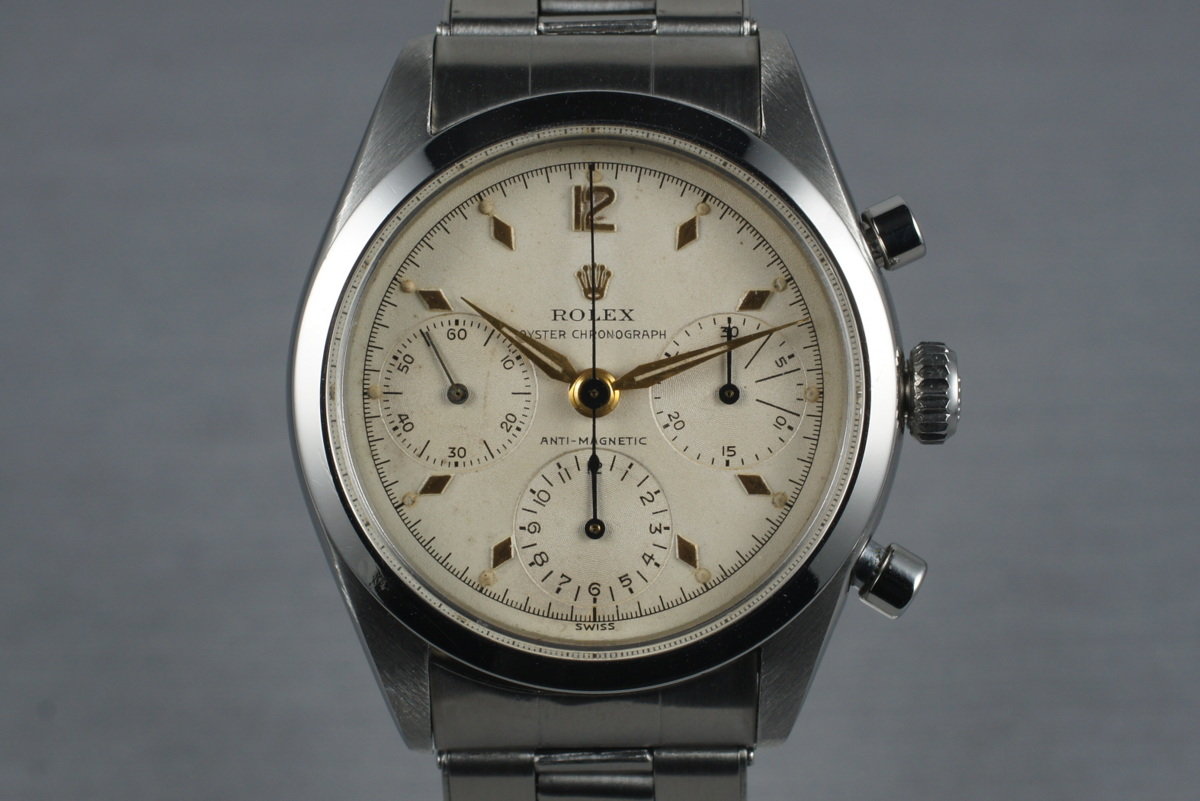 Vintage Of The Week Rolex Chronograph 6234 Bob39s